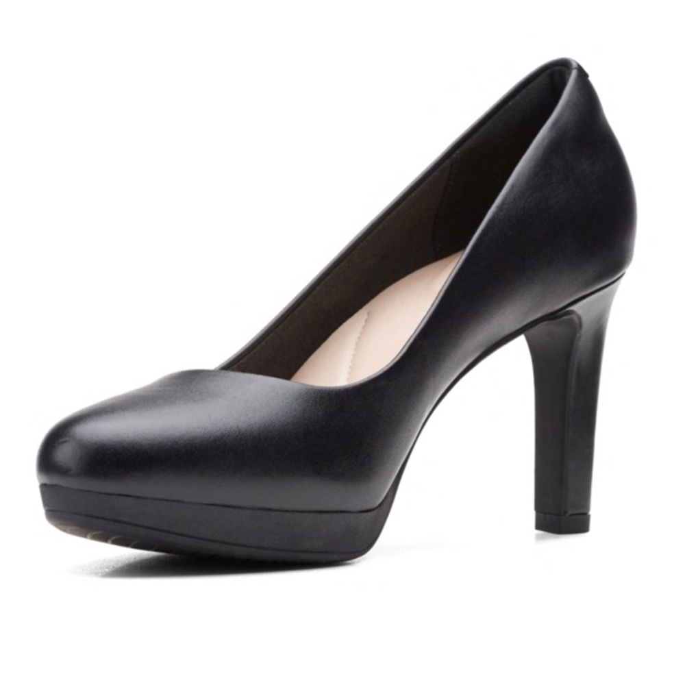 Nwob***Clarks/ Amber Joy/ Navy/ Platform Pump/ Size 7… - Gem